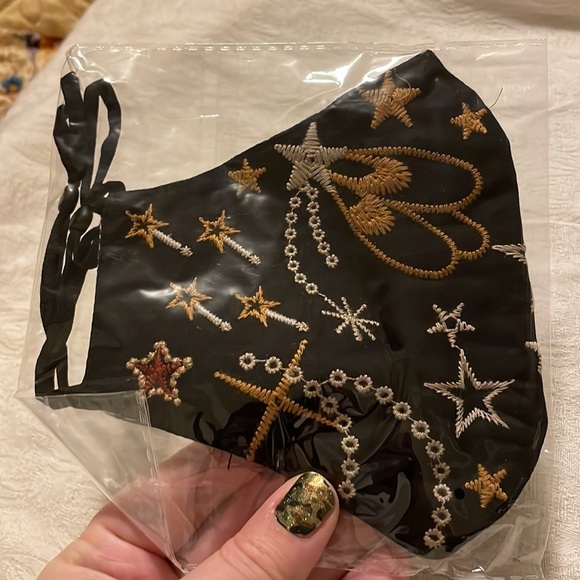 Johnny Was | Accessories | Johnny Was Embroidered Face Mask Celestial ...